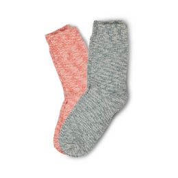 Tchibo - 2 Paar Stricksocken - Damen - Gr. 39-42 - orange