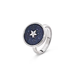 Tchibo - Ring Sternenhimmel - Damen - Gr. 18 - blau