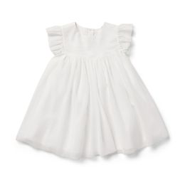 Tchibo - Baby-T&uuml;llkleid - Baby - Gr. 62/68 - wei&szlig;