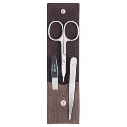 Erbe Solingen Manik&uuml;re Set Taschen-Etui Serie "Cord", 3-tlg.