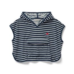 Tchibo - Frottierponcho - Kinder - Gr. 110/116 - wei&szlig;