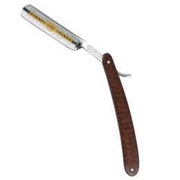 ERBE&reg; Rasiermesser 5/8" Griffschalen aus Schlangenholz