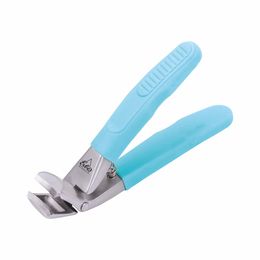 Erbe Solingen Nagelknipser Soft Grip Blau Inox 8,5cm