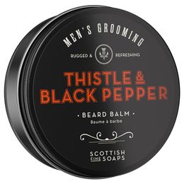 Scottish Fine Soaps Men's Grooming Thistle & Black Pepper Beard Balm 95ml