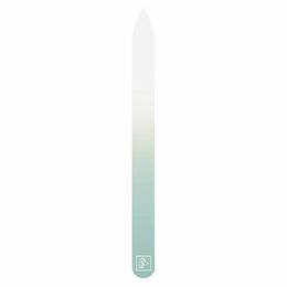 Erbe Solingen Glasfeile "Soft-Touch Pastell" Gr&uuml;n 140x3mm,Zweiseitig, Box Gr&uuml;n