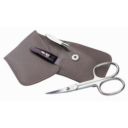Erbe Solingen Manicure Taschenetui Taupe