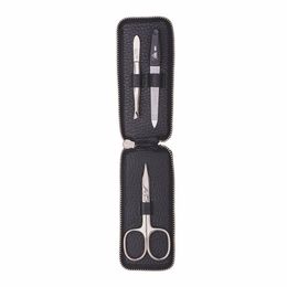 Erbe Solingen Manicure Rv-Taschenetui Schwarz Serie "Longo"