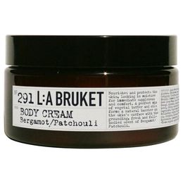 L:A BRUKET No. 291 Body Cream Bergamot/Patchouli 200g Cosmos Natural certified