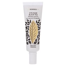 Korres BLACK TEA Augenmaske mit sofortigem Lifting-Effekt