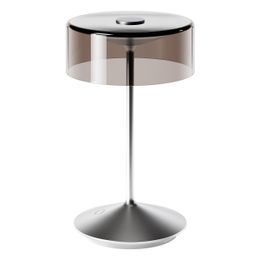 Sigor Numotion Akku-Glasleuchte, 26,5 cm silberfarben