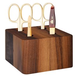 ERBE&reg; Holzblock 4-Tlg vergoldet