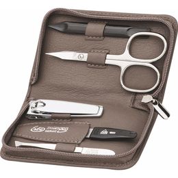 Erbe Solingen Manicure Etui Rv Taupe, 5-Tlg