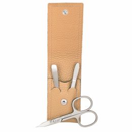 Erbe Solingen Manicure Taschenetui Inox Peach Serie"Piemont" Limited Edition,3-Tlg