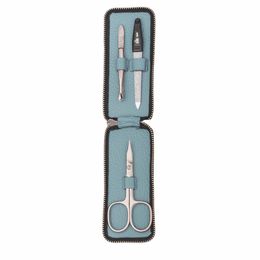 Erbe Solingen Manicure Rv-Taschenetui Hellblau Serie "Longo"