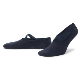Tchibo - Yoga-F&uuml;&szlig;linge - Damen - Gr. 35-38 - dunkelblau