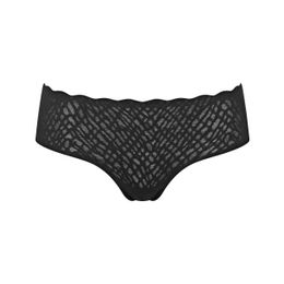 Sloggi Zero Feel Bliss Hipster - Damen - Gr. M - schwarz/jacquard