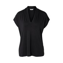 Tchibo - Blusenshirt mit V-Ausschnitt - Damen - Gr. M - schwarz