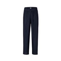 Tchibo - Plisseehose - Damen - Gr. XL - dunkelblau