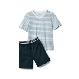 Tchibo - Kinder-Pyjama - Jungen - Gr. 146/152 - dunkelblau
