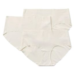 Tchibo - 3 Magic-Cut-Pantys - Damen - Gr. M - creme