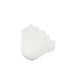 Tchibo - 5 Paar Kinder-Sneakersocken - Kinder - Gr. 31-34 - wei&szlig;