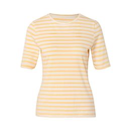 Tchibo - Basic Halbarmshirt - Damen - Gr. L - gelb
