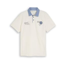 Tom Tailor Poloshirt mit Ottoman-Struktur - Herren - Gr. XXL