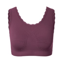 Tchibo - Seamless-Bustier - Damen - Gr. M - bordeaux