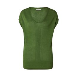 Tchibo - Leichtes Strickshirt - Damen - Gr. M - gr&uuml;n