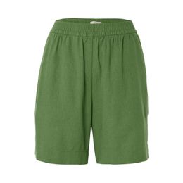 Tchibo - Leinenshorts - Damen - Gr. 44 - gr&uuml;n
