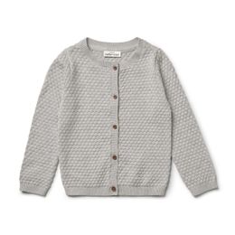 Tchibo - Baby-Strickjacke - Baby - Gr. 50/56 - hellgrau