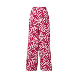 Tchibo - Bedruckte Palazzohose - Damen - Gr. S - creme/print