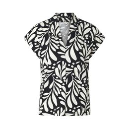 Tchibo - Bedrucktes Blusenshirt mit V-Ausschnitt - Damen - Gr. XL - creme