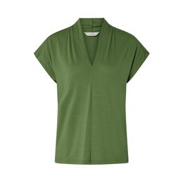 Tchibo - Blusenshirt mit V-Ausschnitt - Damen - Gr. L - gr&uuml;n