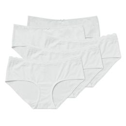Tchibo - 5 Pantys - Damen - Gr. S - wei&szlig;