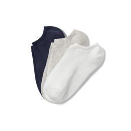 Tchibo - 3 Paar Sneakersocken - Damen - Gr. 35-38 - dunkelblau