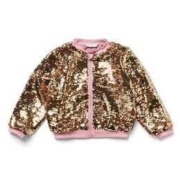 Tchibo - Kinder-Paillettenjacke - M&auml;dchen - Gr. 110/116 - rosa