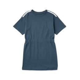 Tchibo - Kinder-Heavy-Jersey-Kleid - M&auml;dchen - Gr. 146/152 - dunkelblau