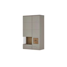 M&ouml;bel Kraft H&auml;ngevitrine grau Ma&szlig;e (cm): B: 80 H: 137 T: 37.0 &raquo; M&ouml;bel Kraft