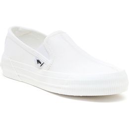 Rocket Dog Cheeryful 12A Canvas Damen Sneaker in Wei&szlig;