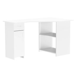 M&ouml;bel Kraft Eckschreibtisch wei&szlig; Ma&szlig;e (cm): B: 118 H: 77 &raquo; M&ouml;bel Kraft