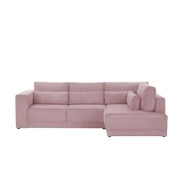 Twist Ecksofa Tirana rosa/pink Ma&szlig;e (cm): B: 297 H: 91 T: 195.0 &raquo; M&ouml;bel Kraft