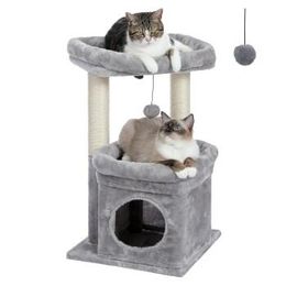 Pawz Road Kleiner Kratzbaum 70cm grau