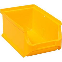 Sch&auml;fer Shop Sch&auml;fer Shop Pure Sichtlagerkasten Serie Base 2, PP, B 102 x T 160 x H 75 mm, 0.8 l, gelb, 10 St&uuml;ck
