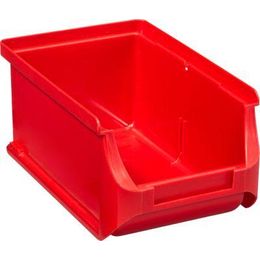 Sch&auml;fer Shop Sch&auml;fer Shop Pure Sichtlagerkasten Serie Base 2, PP, B 102 x T 160 x H 75 mm, 0.8 l, rot, 10 St&uuml;ck