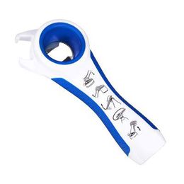 FIRST AID ONLY Multi-&Ouml;ffner 5 in 1, Stahl, 145 x 60 x 30 mm, blau/wei&szlig;
