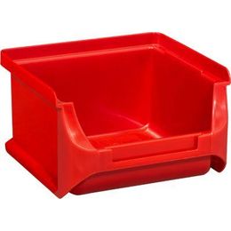 Sch&auml;fer Shop Sch&auml;fer Shop Pure Sichtlagerkasten Serie Base 1, PP, B 102 x T 100 x H 60 mm, 0.4 l, rot, 30 St&uuml;ck