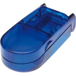 FIRST AID ONLY Tablettenteiler, 40 x 30 x 85 mm, Kunststoff, blau