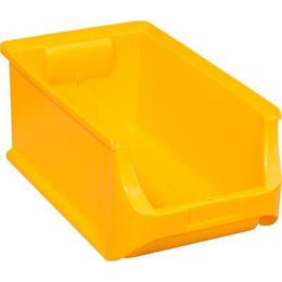 Sch&auml;fer Shop Sch&auml;fer Shop Pure Sichtlagerkasten Serie Base 4, PP, B 205 x T 335 x H 150 mm, 7.6 l, gelb, 12 St&uuml;ck