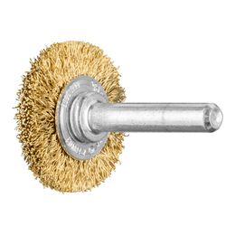 Pferd TOOLS Rundb&uuml;rste ungezopft RBU &Oslash;30x6 mm Schaft-&Oslash;6 mm Messing-Draht-&Oslash;0,20 (43102002)